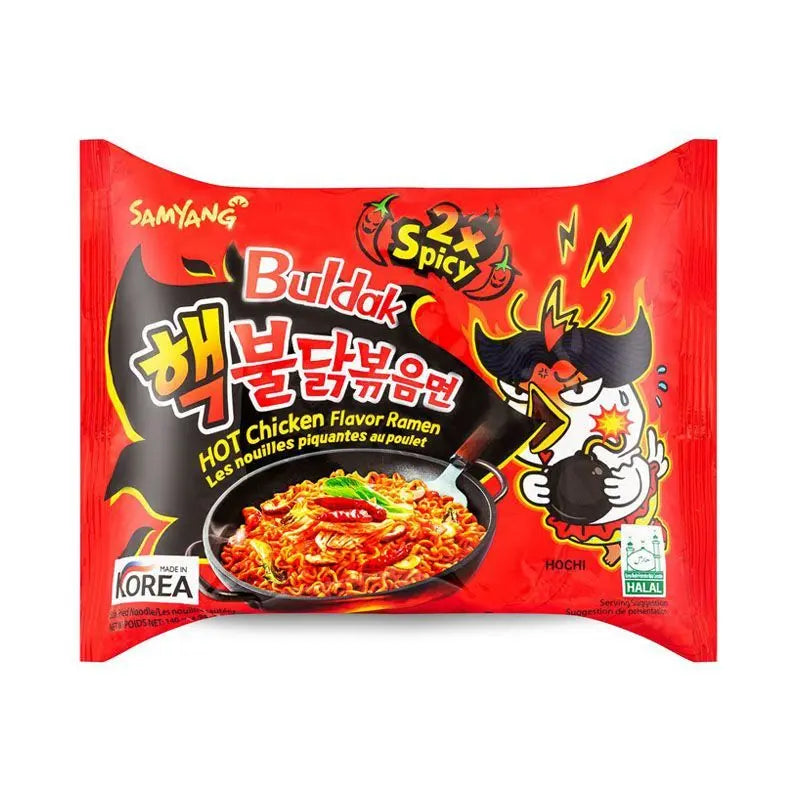 Samyang Hot Chicken Ramen 2x Spicy 140g online - Butikkom